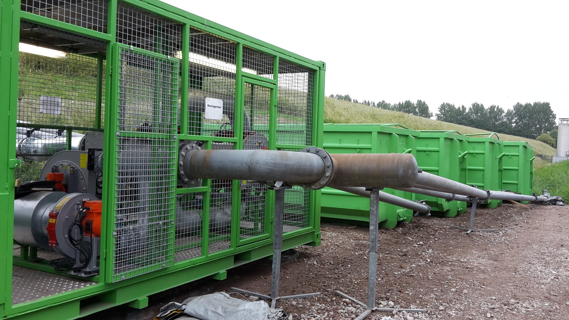 Landfill gas recovery Wieringermeer - Afvalzorg