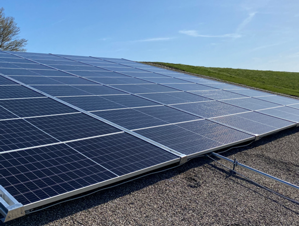 Solarbase: sustainable solar panel foundation - Afvalzorg